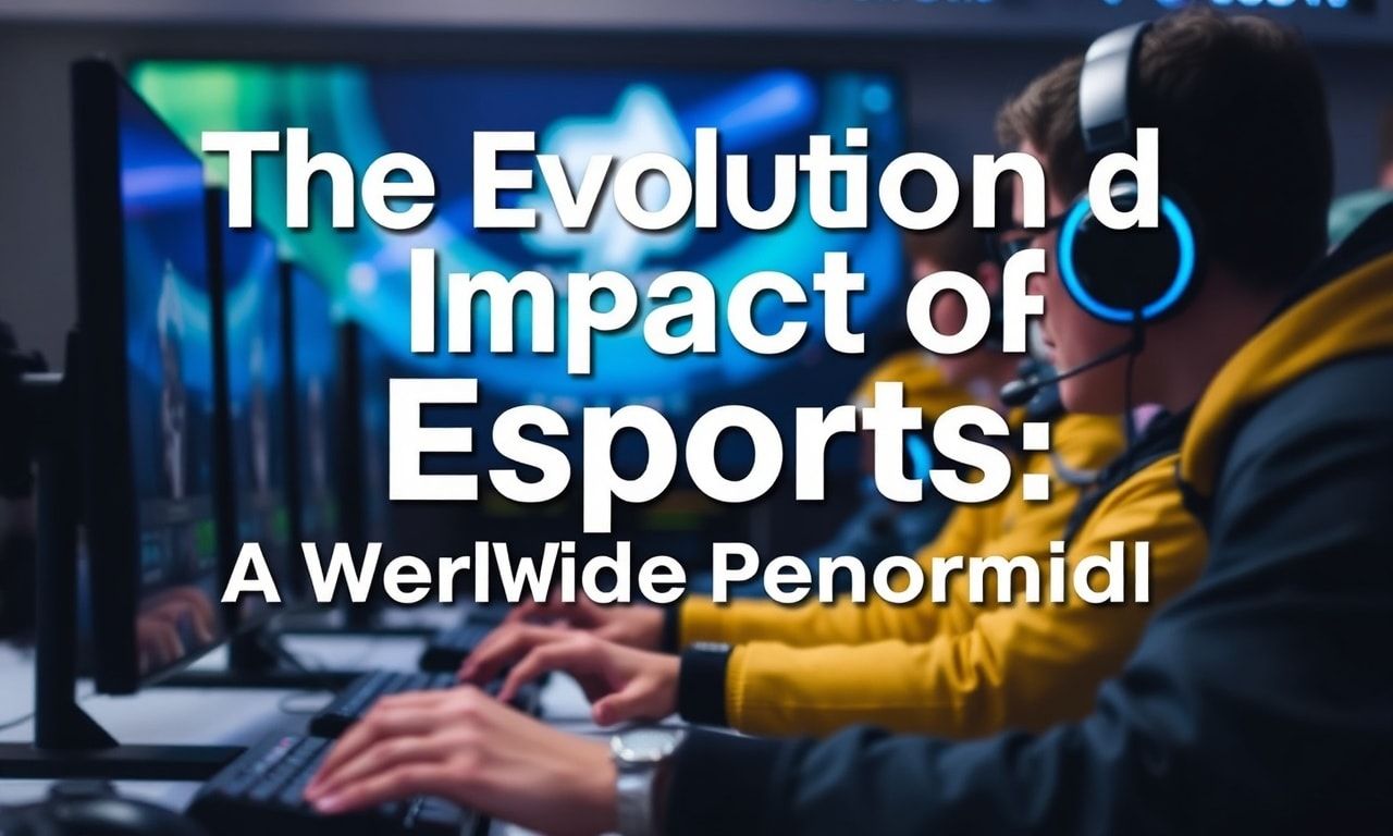The Evolution and Impact of Esports: A Global Phenomenon